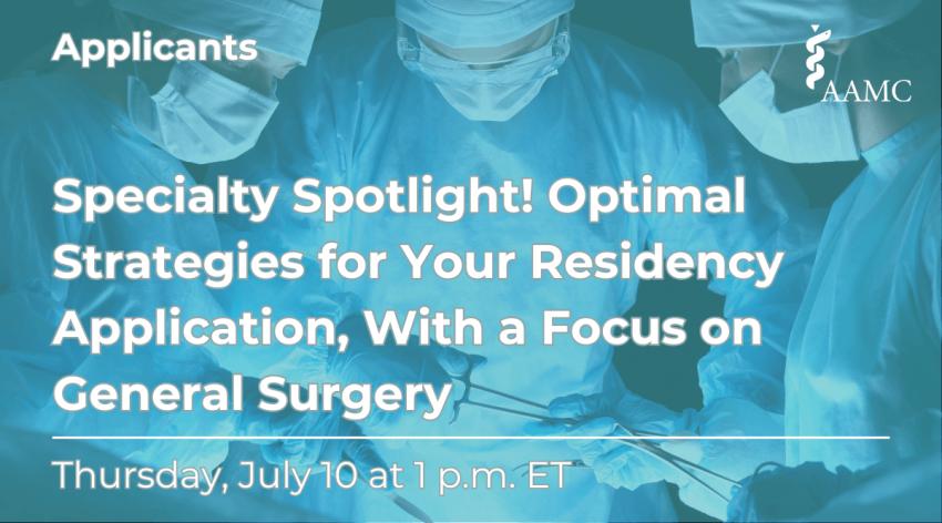 Upcoming ERAS and Transition to Residency Webinars | Students & Residents